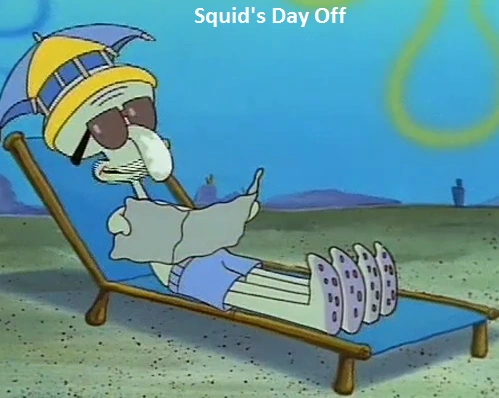 Squid's Day Off Prototype Image Found. | Fandom