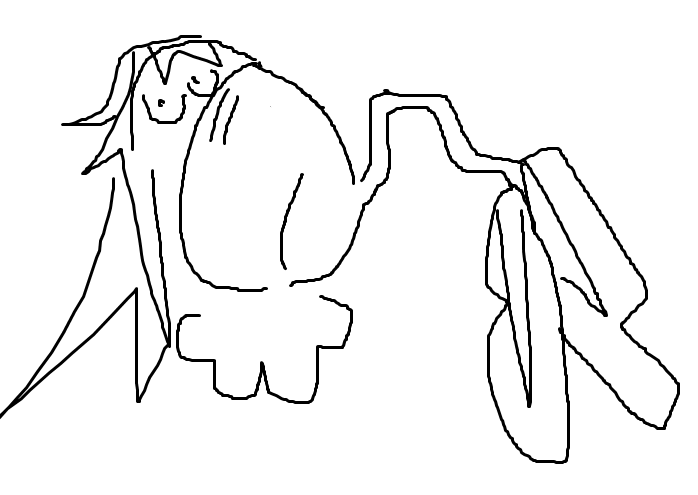 having no drawing tablet has led me to draw... interesting things | Fandom