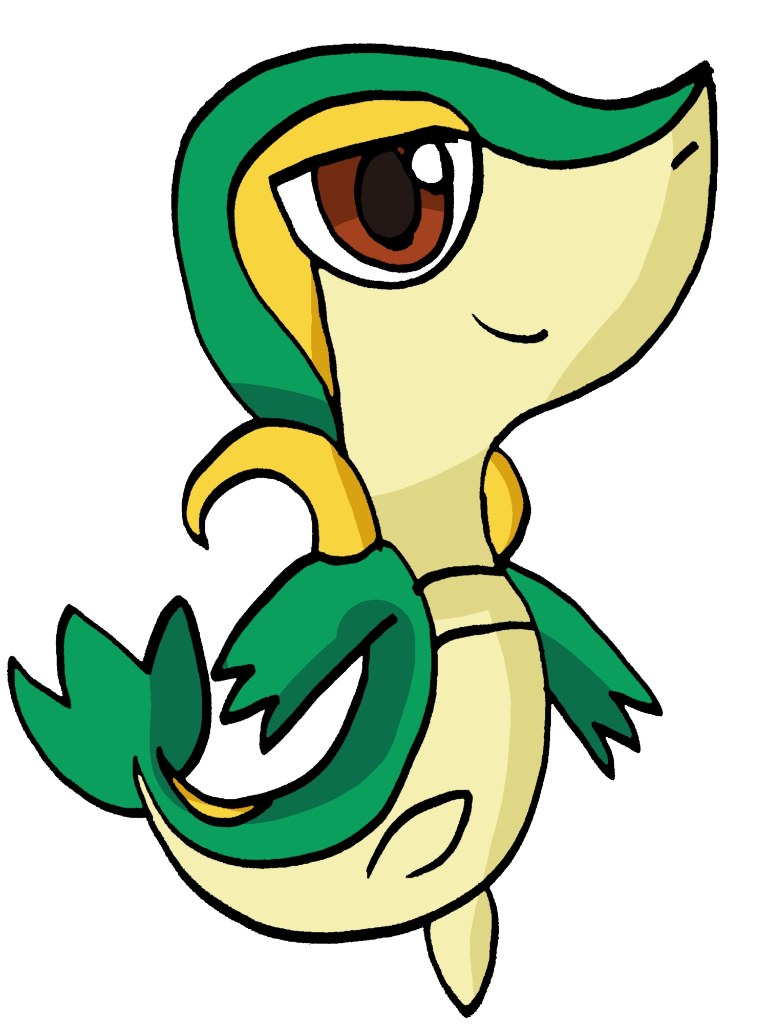 My drawing of Snivy | Fandom