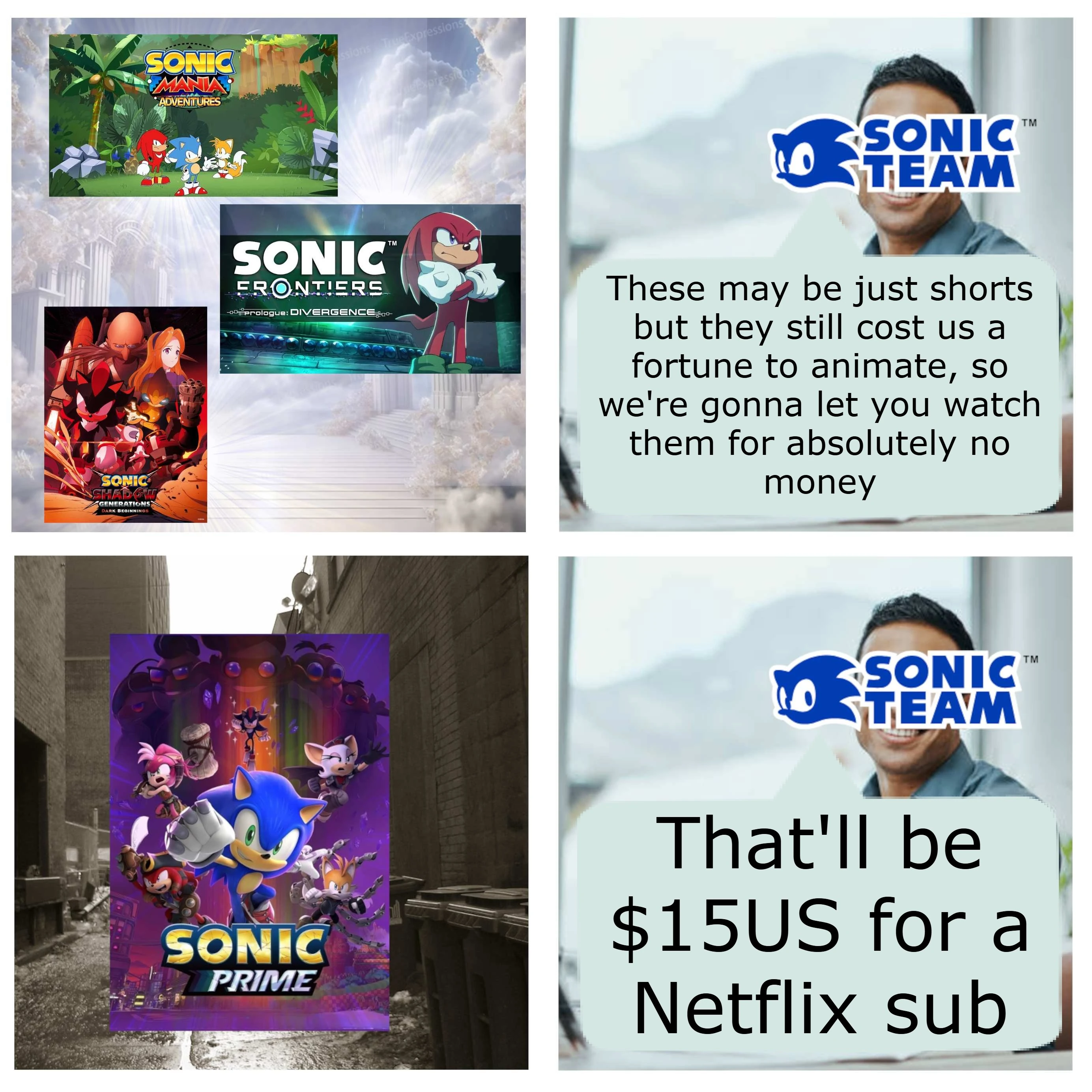 Sonic Team's logic is kinda weird | Fandom