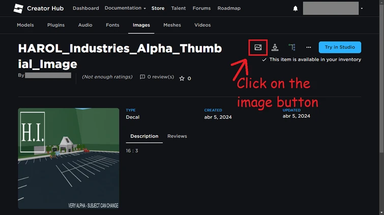 The Guide to how put correctly a image/decal in RetroStudio | Fandom