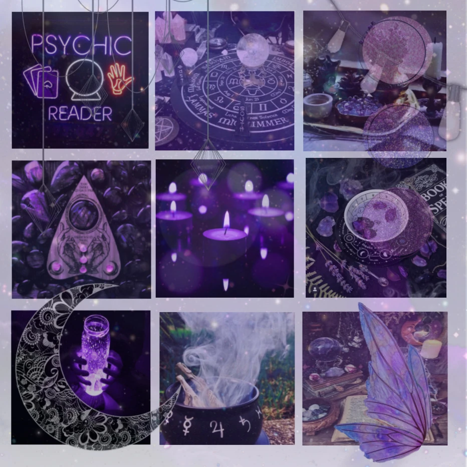 Purple Witchcore Moodboard ☂️🕯🧙‍♀️🔮 :) | Fandom