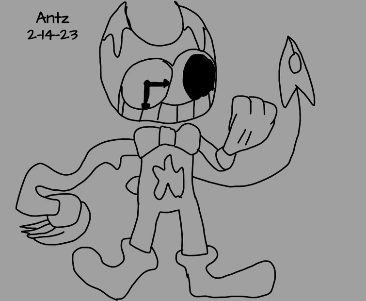 Clock hole Bendy ( oc ) HeadCannon ( You know this one it's from the if ...