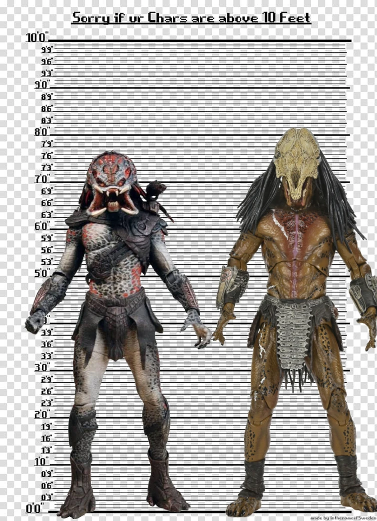 What Berserker and Feral predator is height? | Fandom