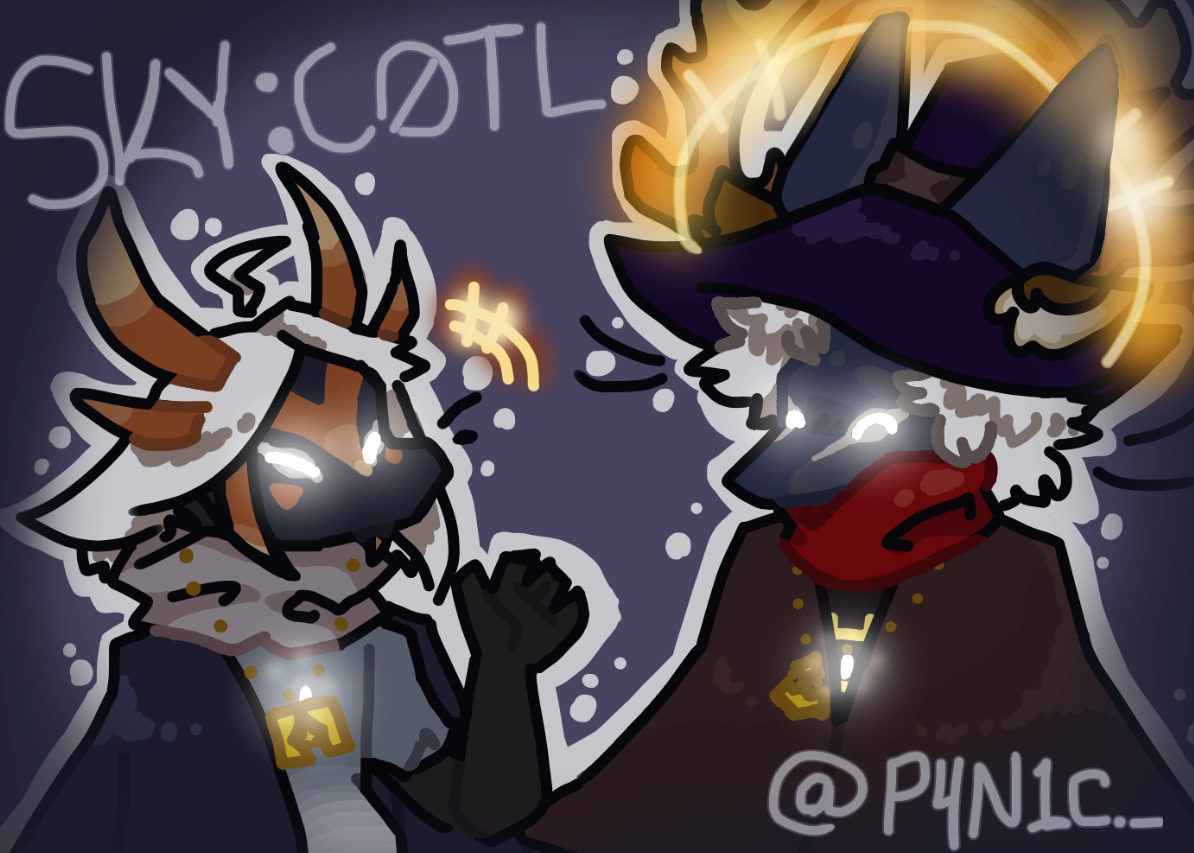 + Interaction between my actual account and a random Sky OC + | Fandom