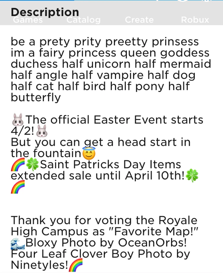 Have you recently seen Royale??? It’s now called “Princess Simulator ...