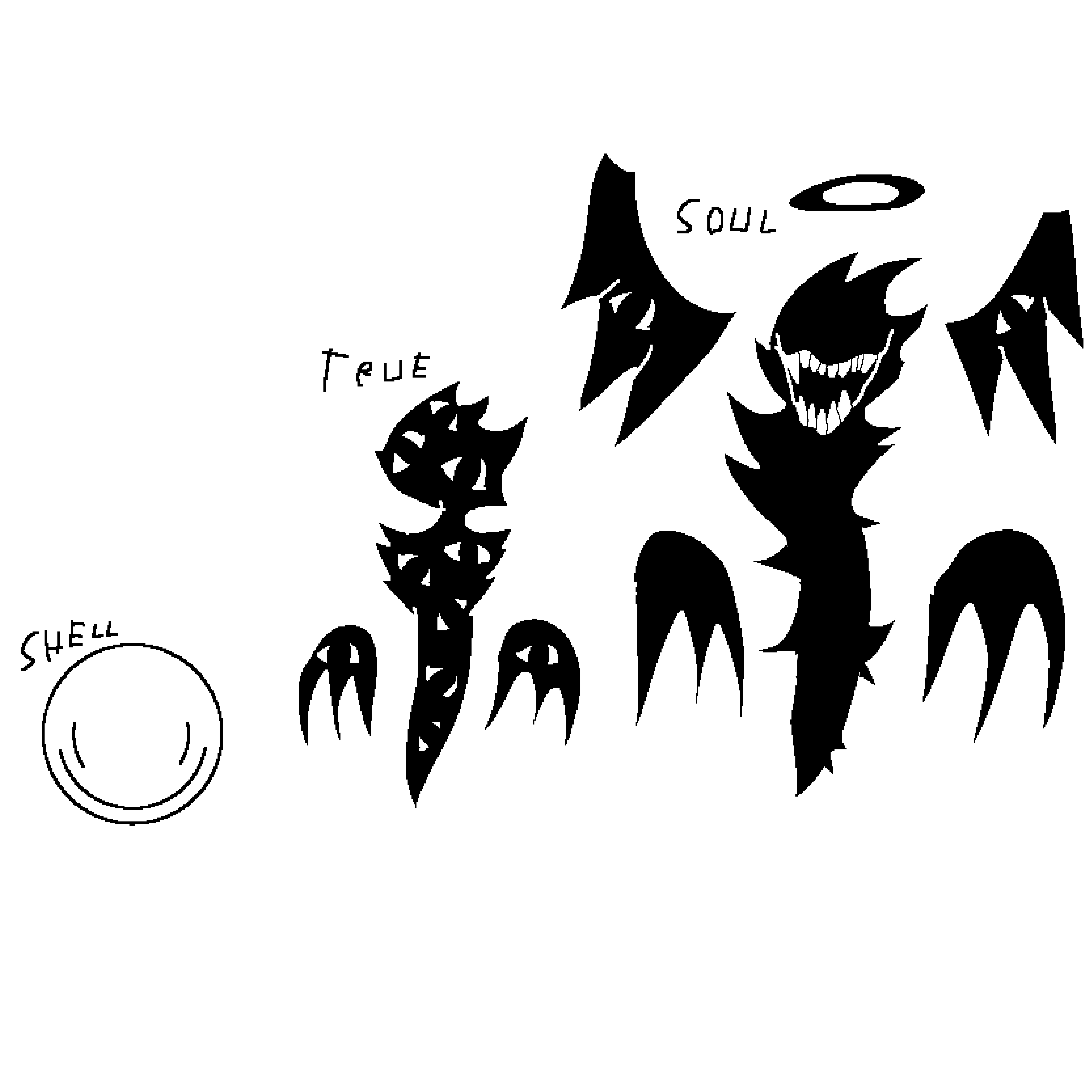 Beelzebub’s shell, true and soul form | Fandom