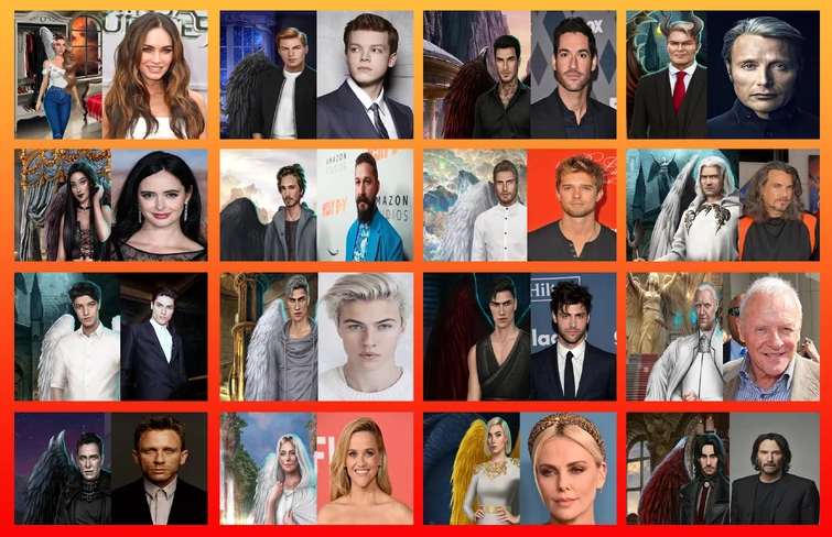 If there was a movie made, I would definitely love to see these actors ...