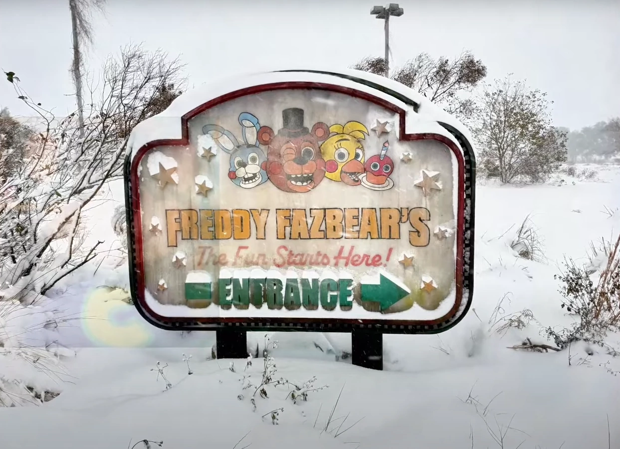 Fnaf 2 Movie Outdoor Sign | Fandom