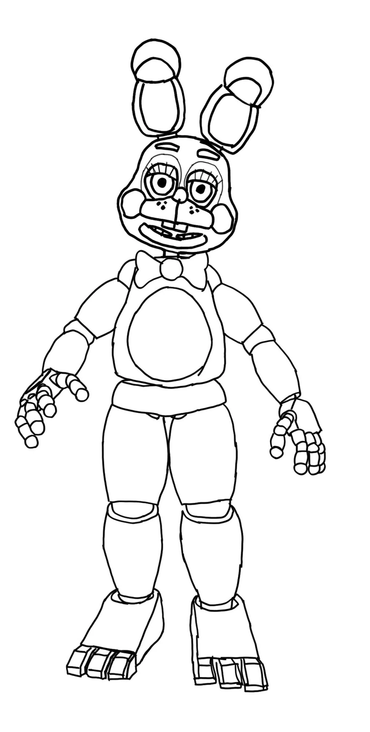 Some of my drawings ...yes, they are traced at animatronics from FnaF ...