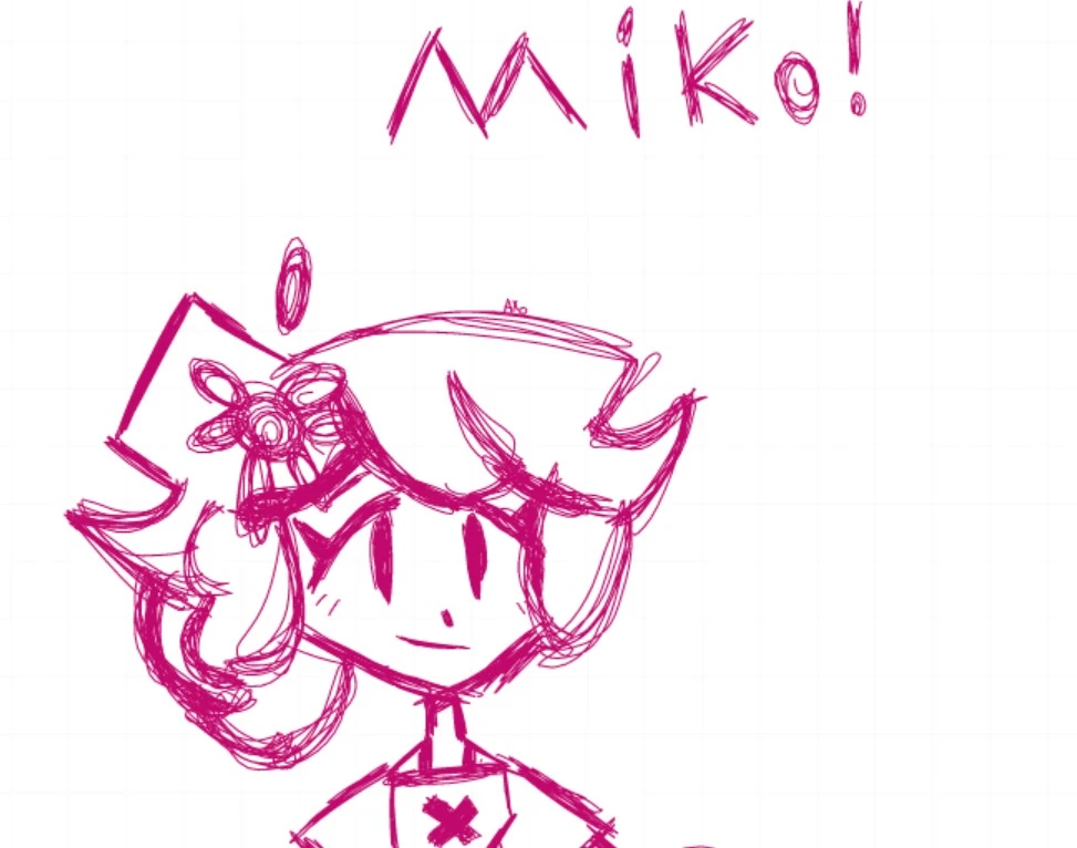 yes.. its another miko doodle | Fandom