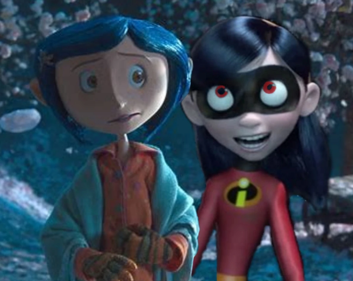 I lokey enjoy this Edit. I guess its a Villain violet x Coraline...dunno but I like it... | Fandom