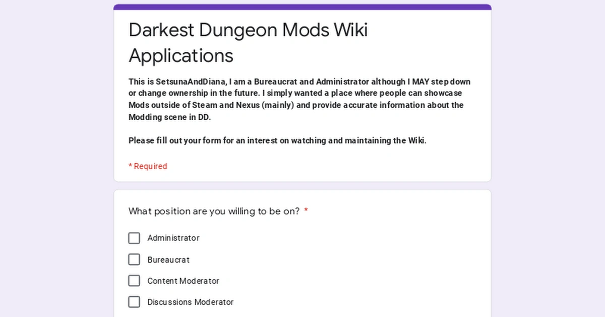 Applications are OPEN! | Fandom