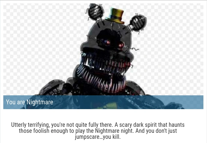 I am a nightmare | Fandom