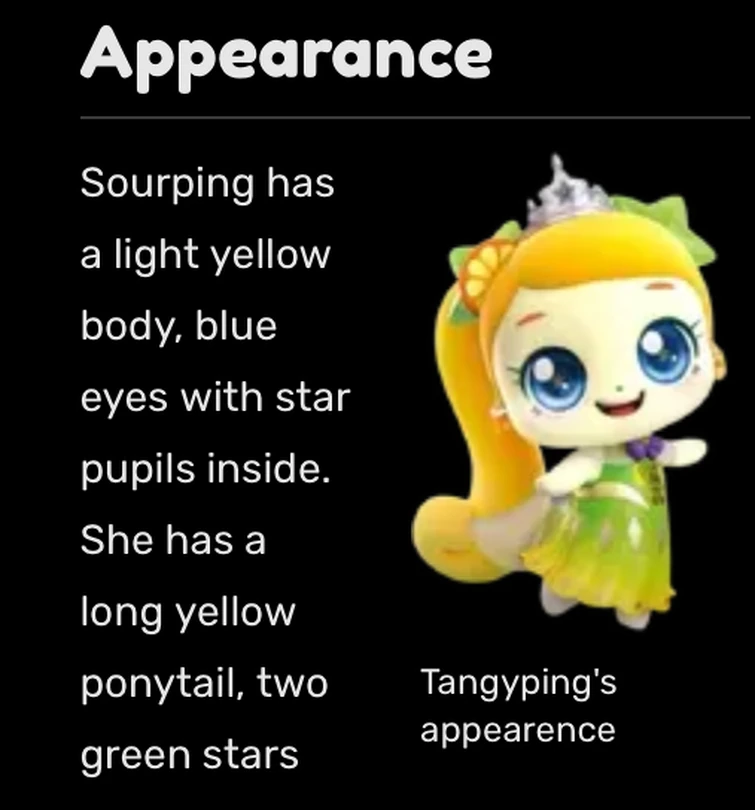 Wait so Tangypings other name is sour Ping? | Fandom