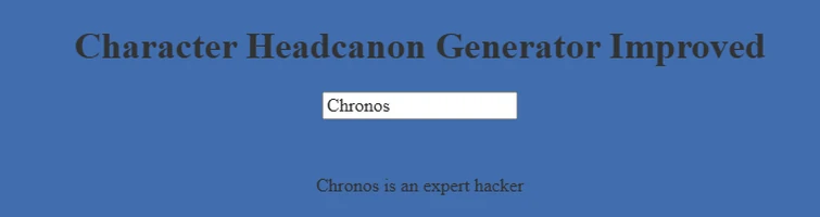 all my headcanons here because i seem more noticed on this page | Fandom