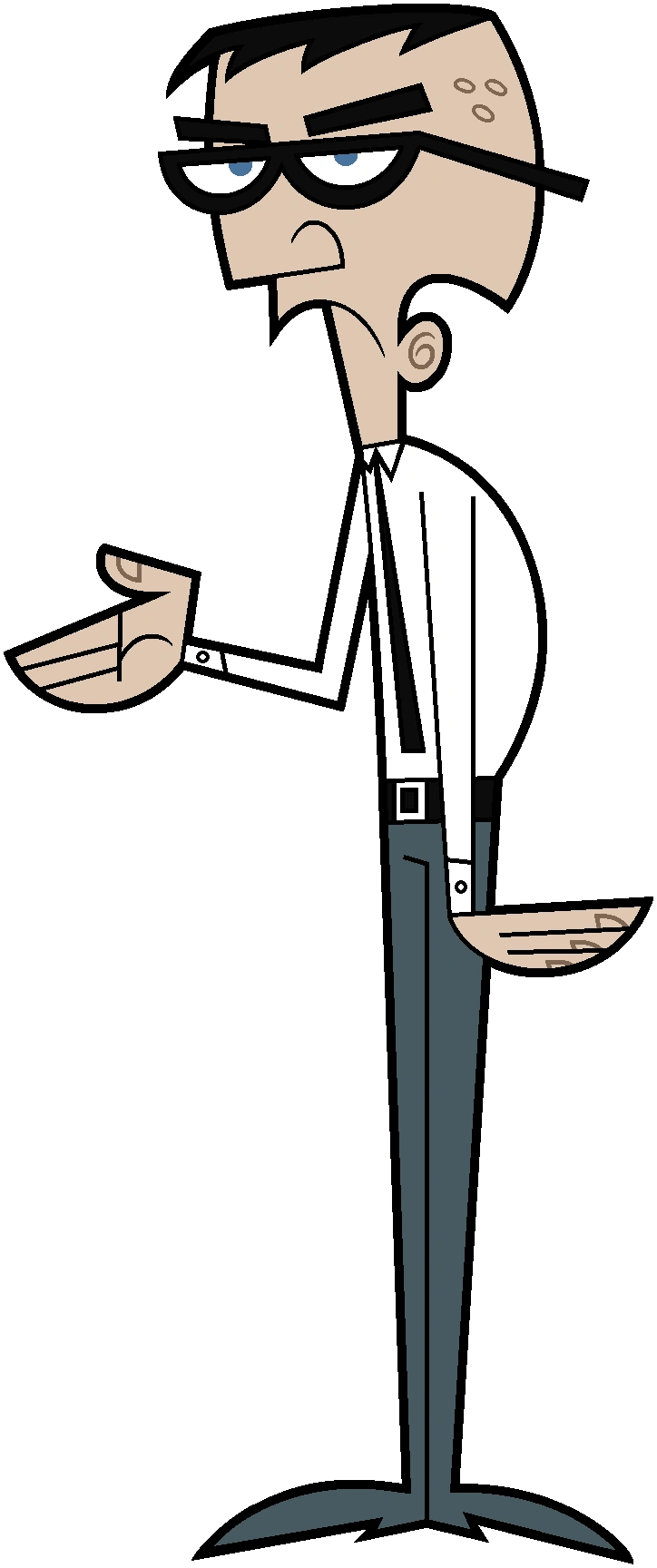 If you ever feel happy, just remember Mr. Crocker's ears are on his ...