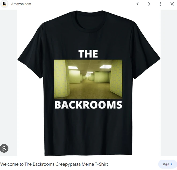 Do you think there should be Backrooms merchandise | Fandom