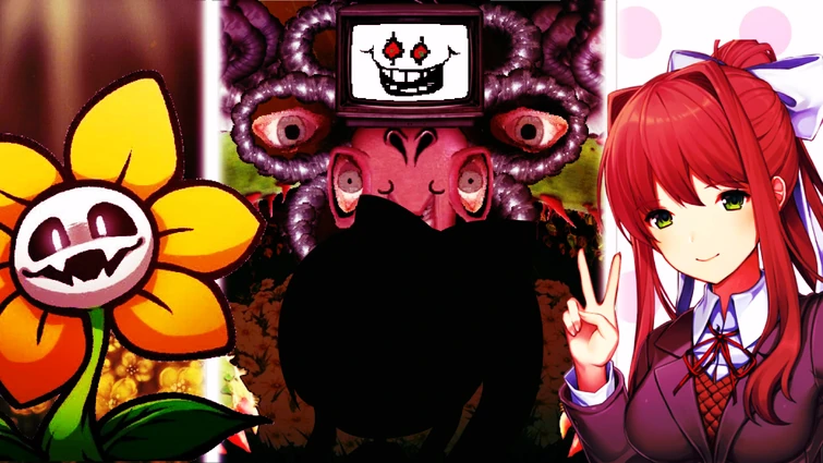 Flowey vs Monika Vs Edit | Fandom
