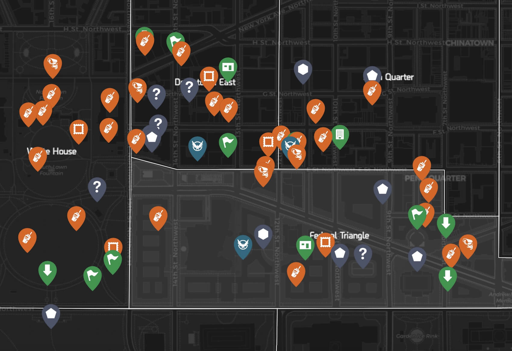 The Division 1 & 2 Interactive Maps | Fandom
