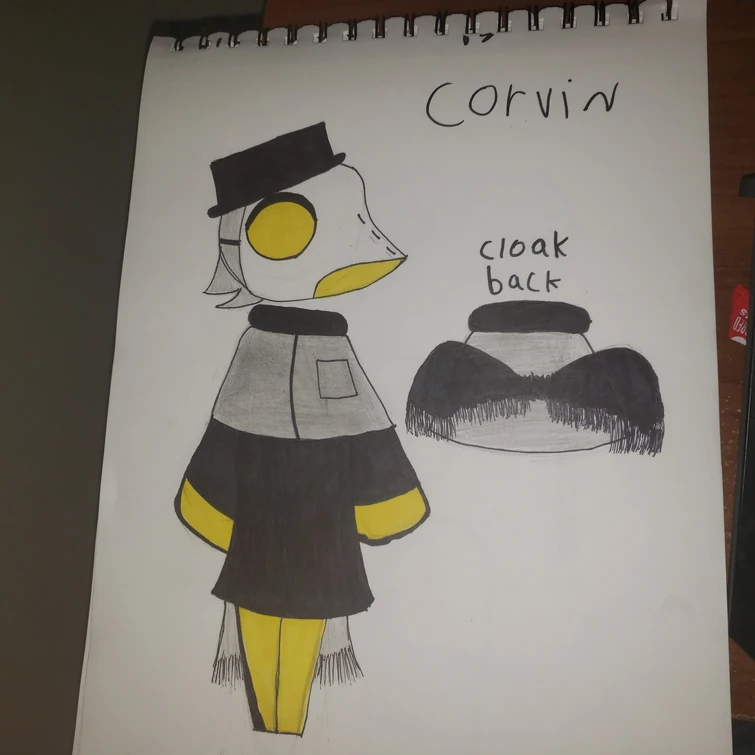 Finished Corvin art, might make craft oc | Fandom