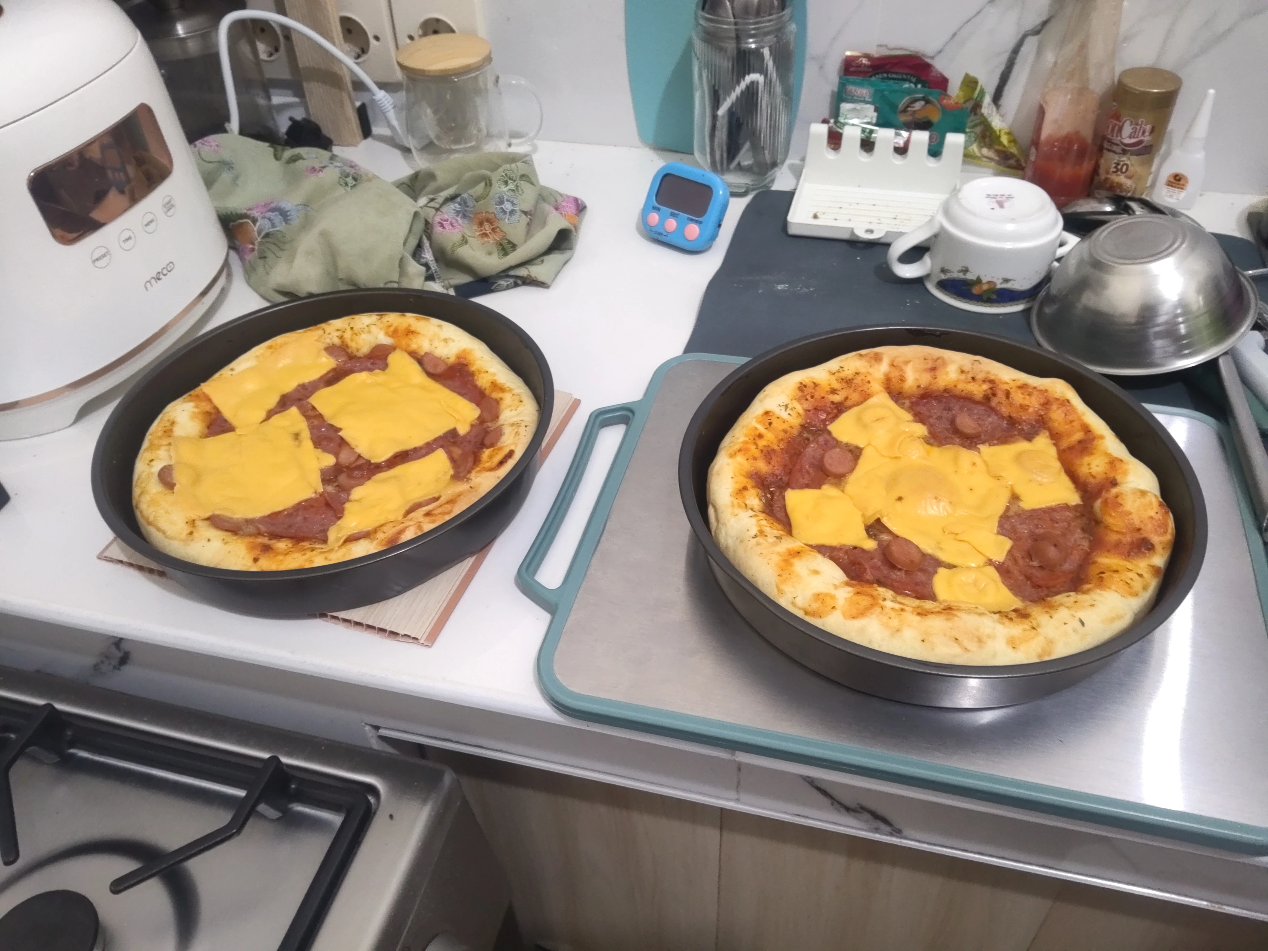 Okay, so my mom and I tried making pizza. | Fandom