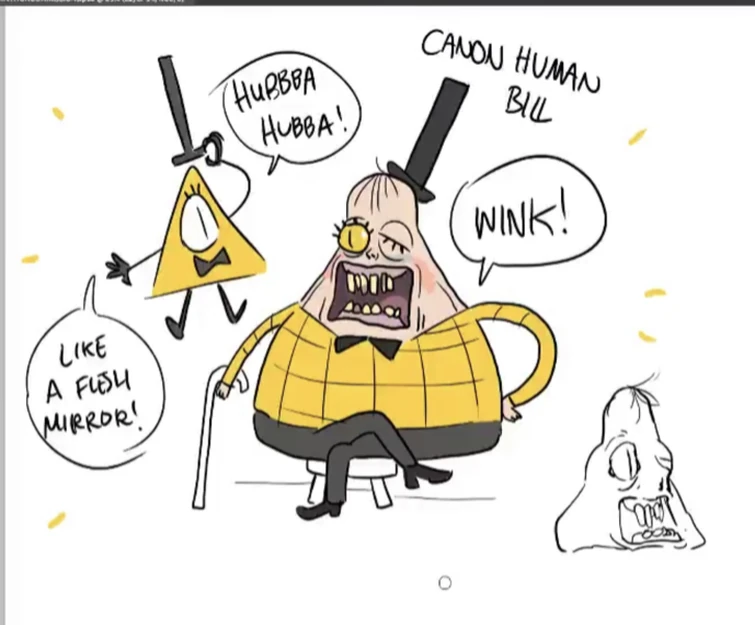 So apparently, this is what Bill Cipher likes to do for fun | Fandom