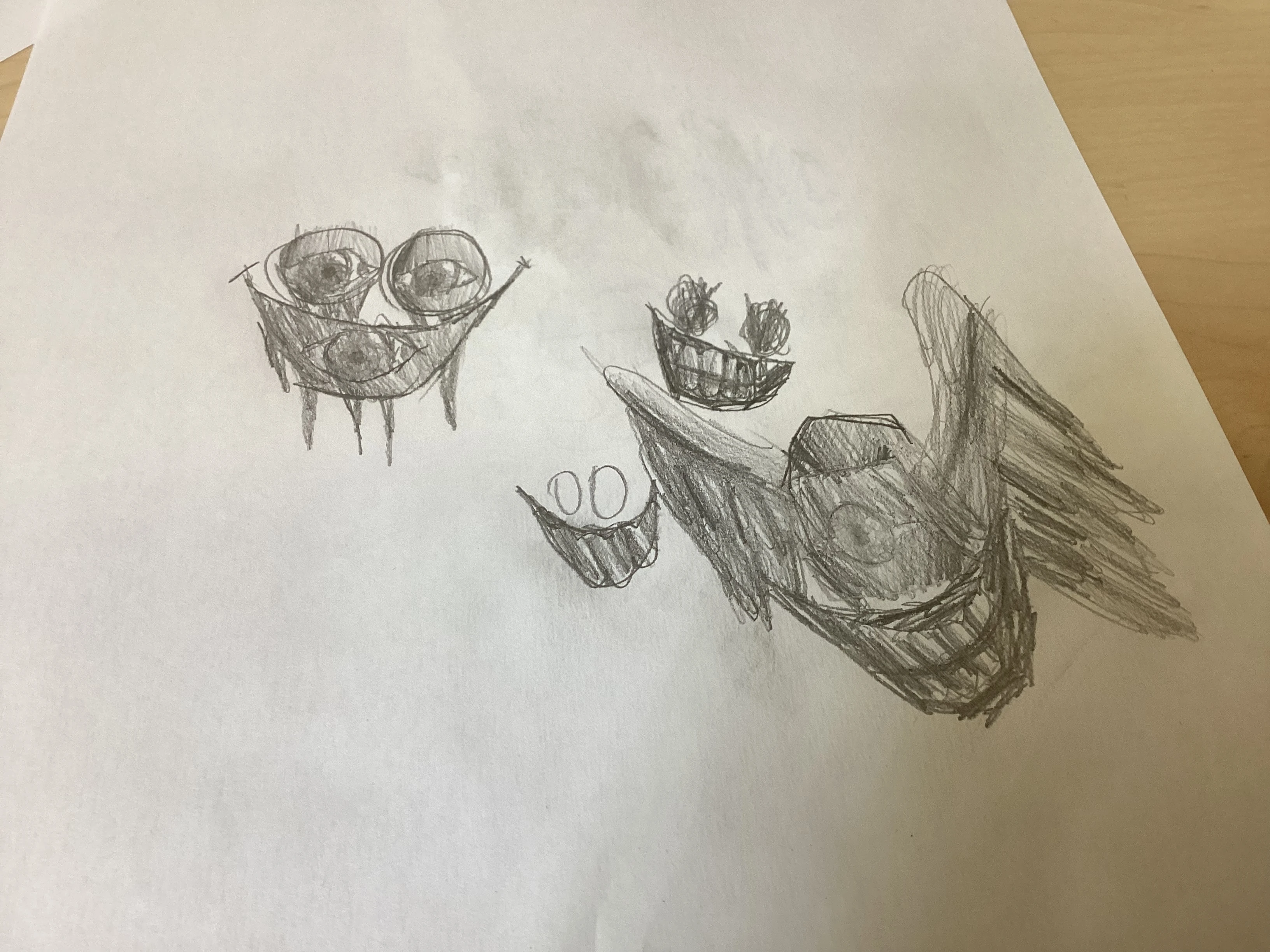 I just drew some entities, perfectly normal entities. | Fandom