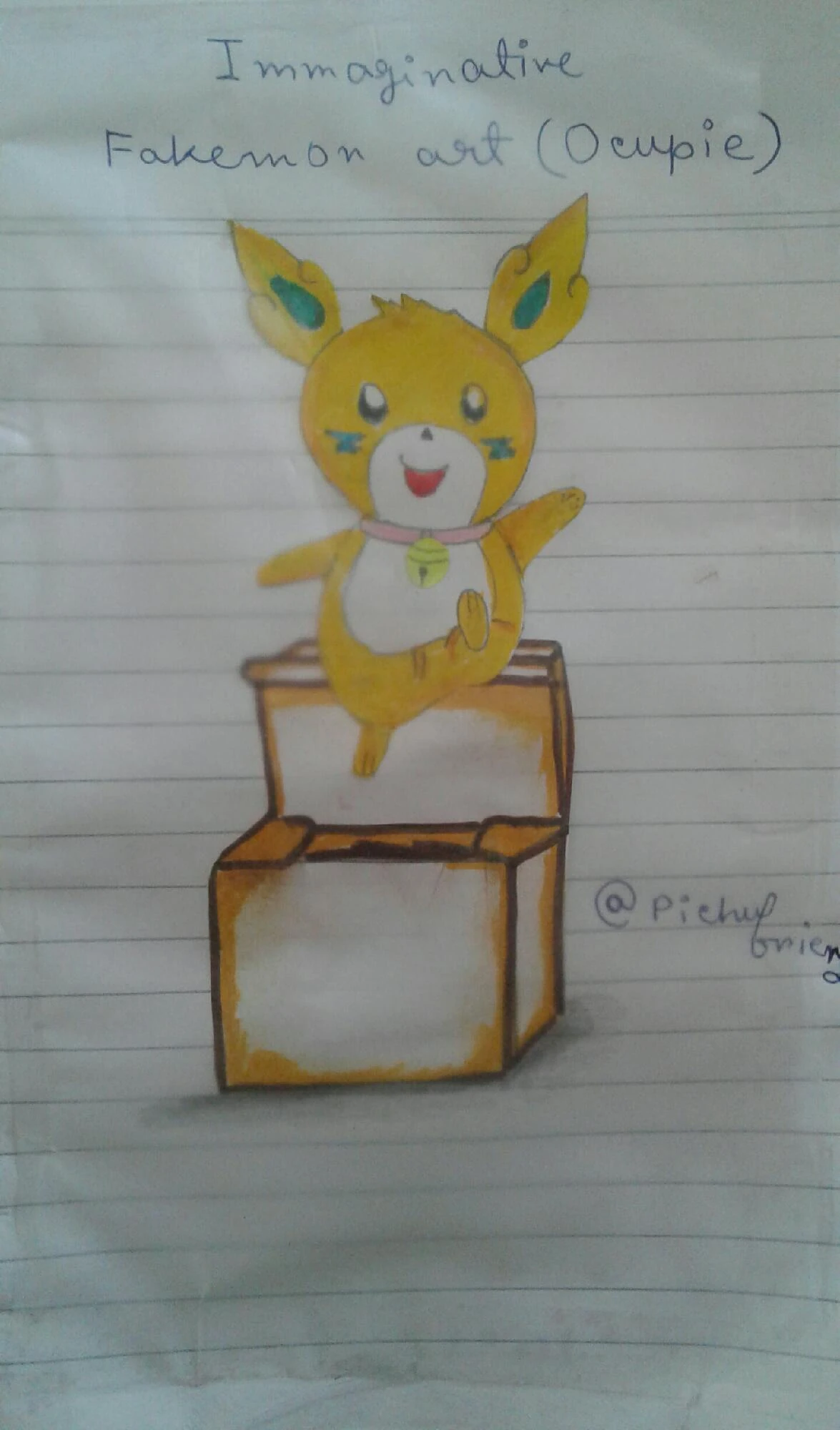 💐@JacksonTheUmbreon 's Fakemon drawing contest submission 💐 | Fandom