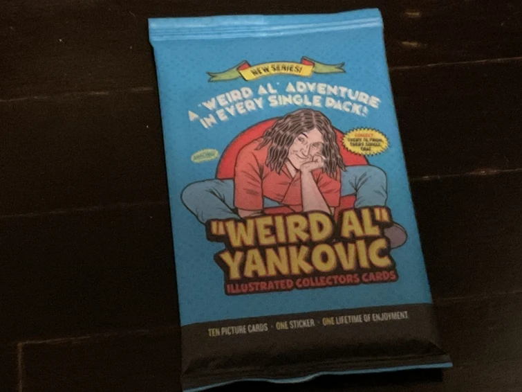 I have weird Al trading cards. | Fandom