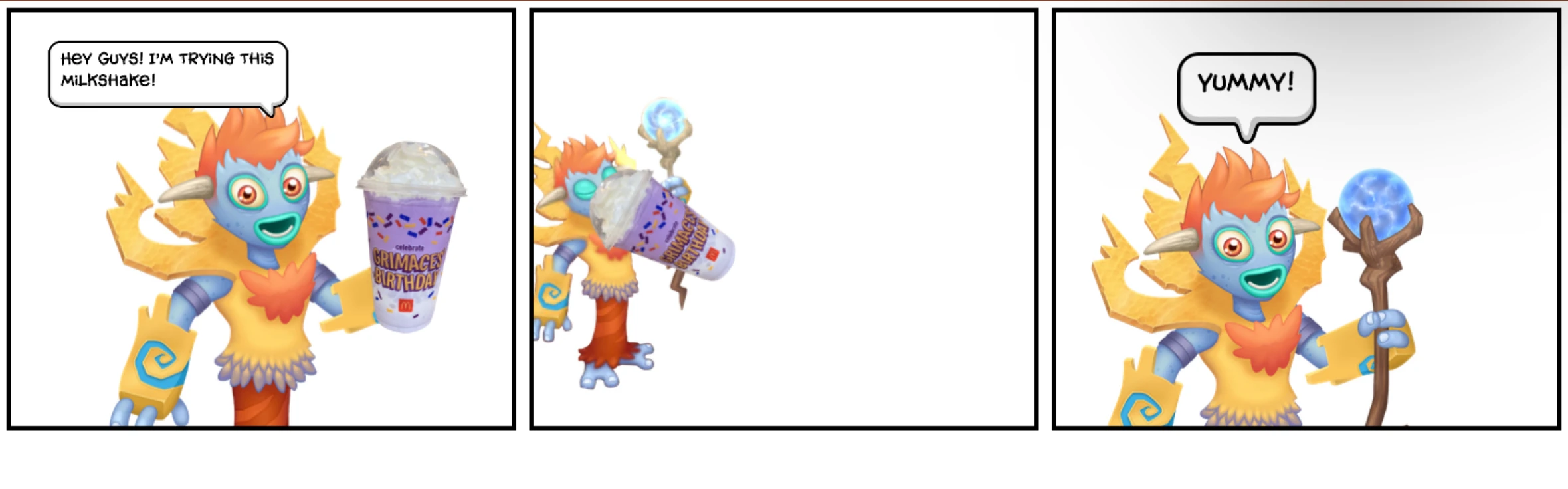 Galvana Tries The Grimace Shake | Fandom