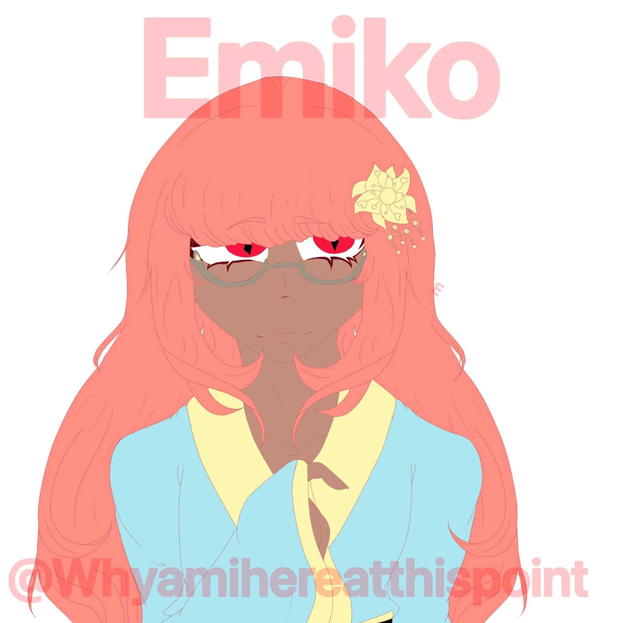 Anyone else have masa ocs? This is Emiko and she is for the Onibi ...