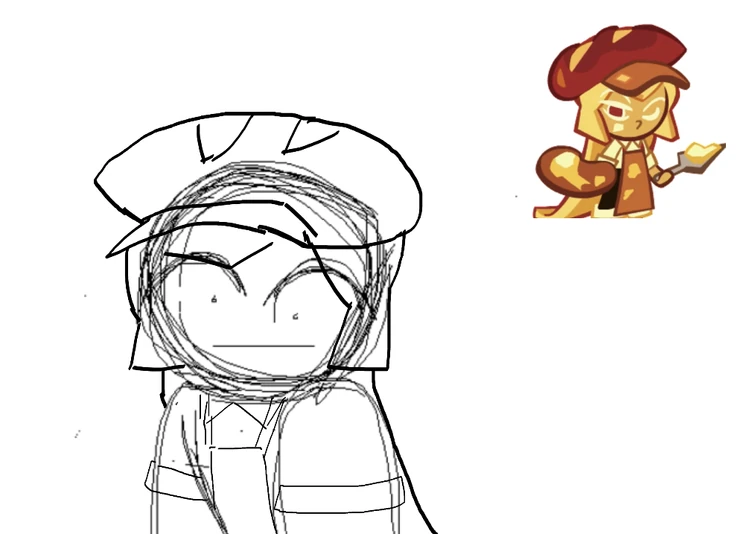 draw on this and make ur favorite cookie look mortified | Fandom