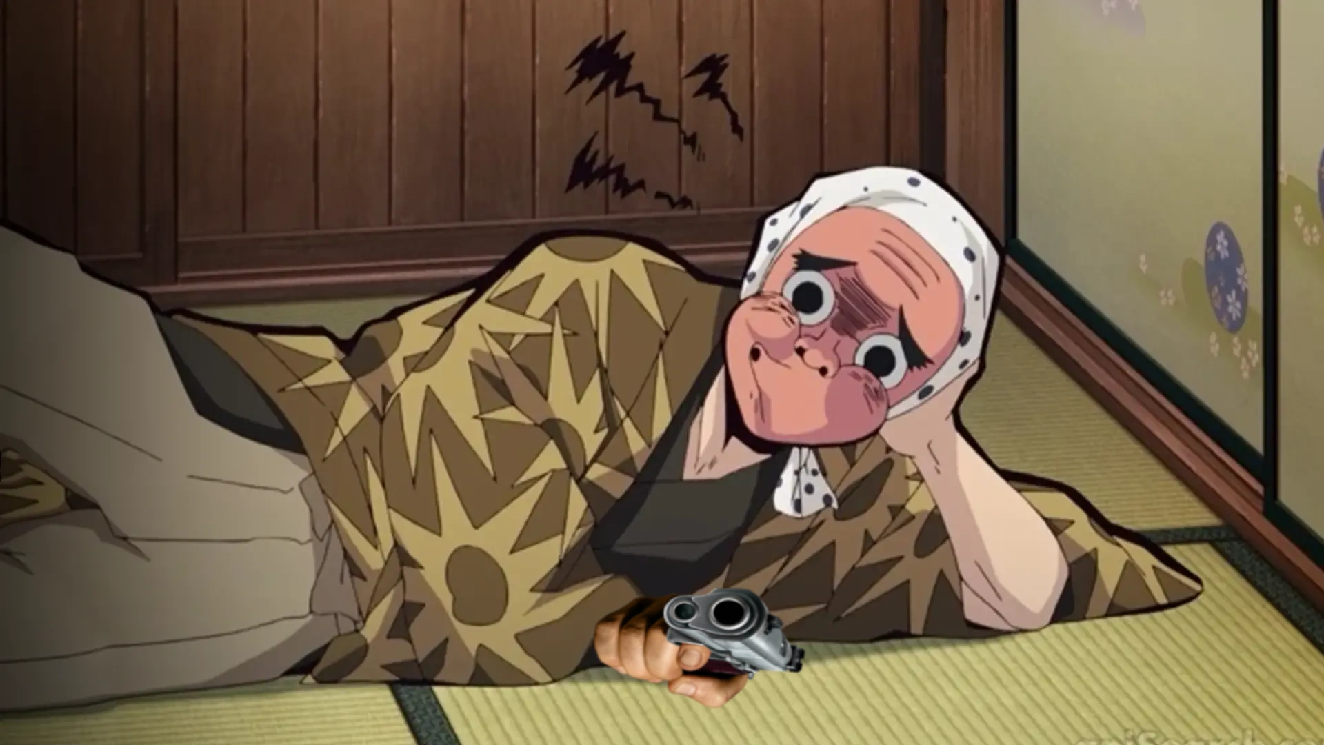 Haganezuka...with a gun | Fandom