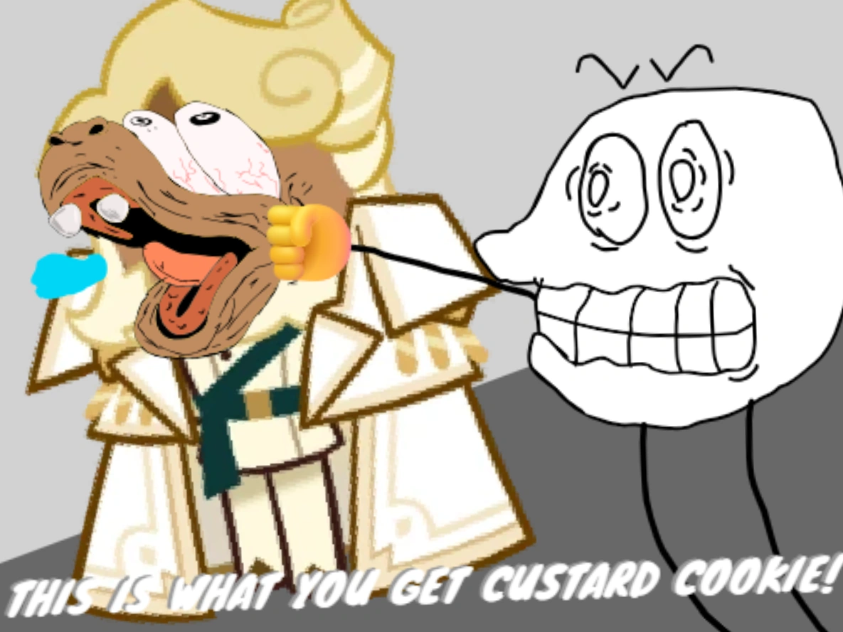 I made a animation about custard cookie getting beaten up | Fandom