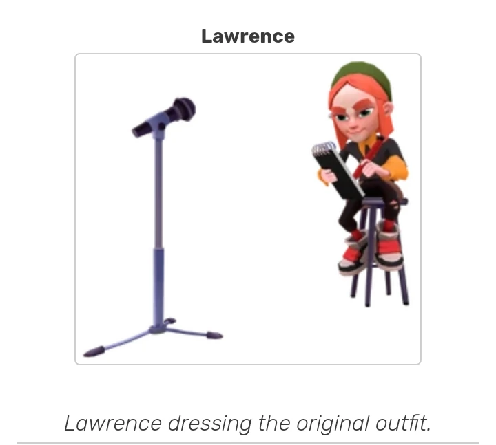 Lawrence Character Photo | Fandom