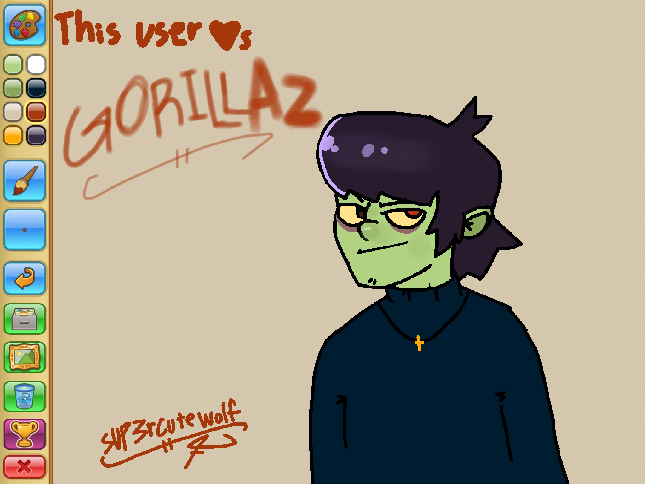 Gorillaz Art dump because I regret having the ability 2 draw ! (The ...