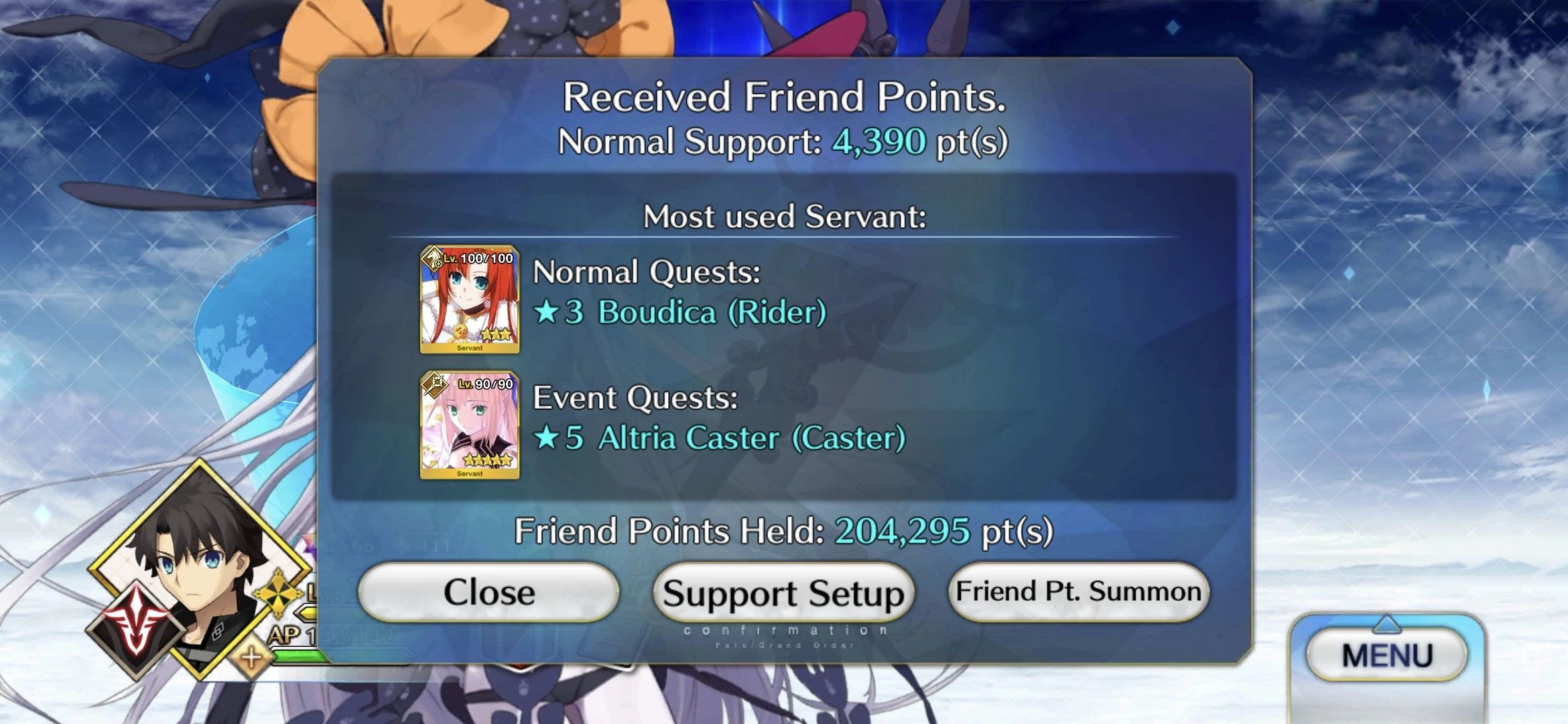 FP gains of the first spring event day | Fandom