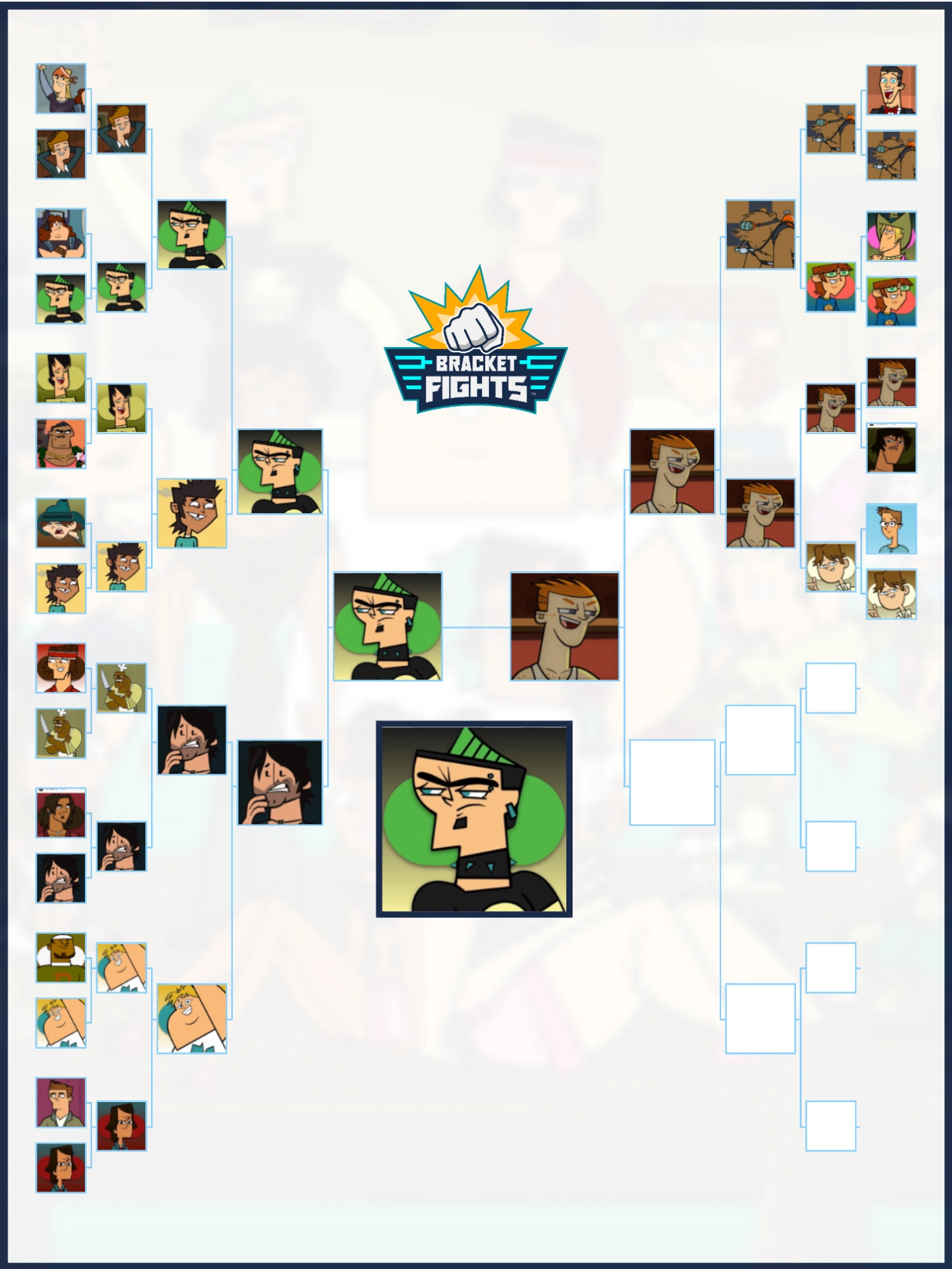Total drama boys BracketFight | Fandom