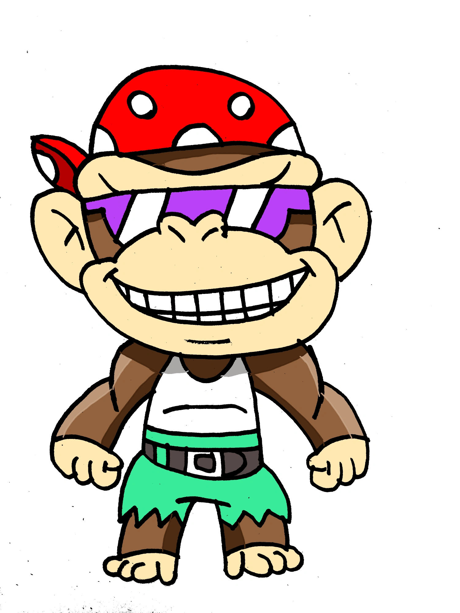 My drawing of Funky Kong | Fandom