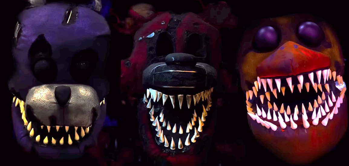 brightened up image of the FNaF 4 leak | Fandom