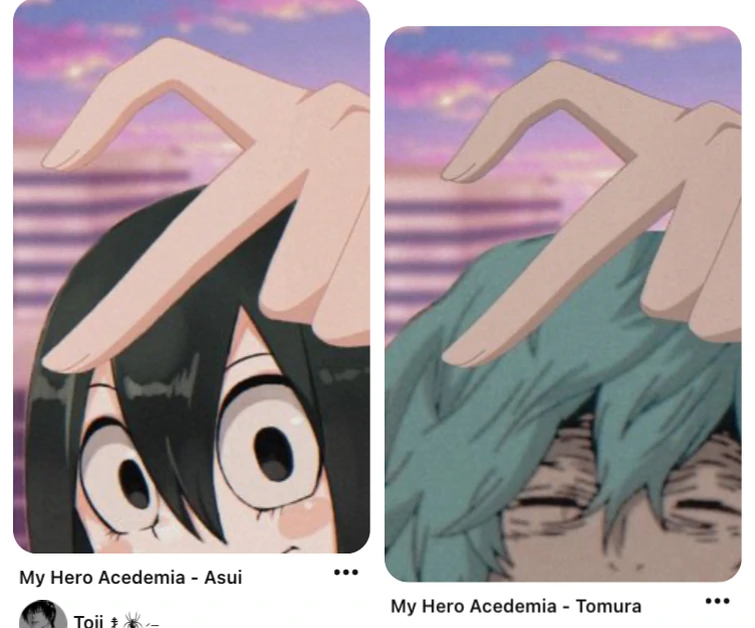 tried to do the mha hand heart thing | Fandom