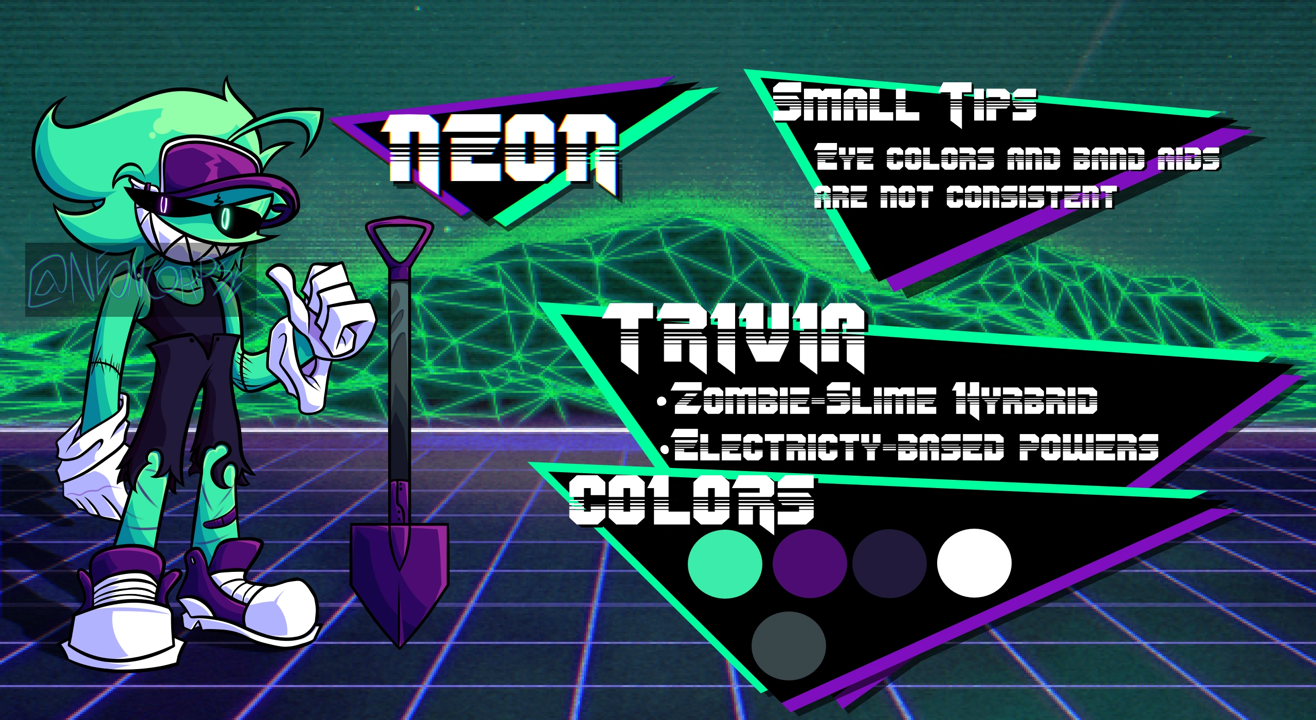 New Neon Ref Sheet | Fandom