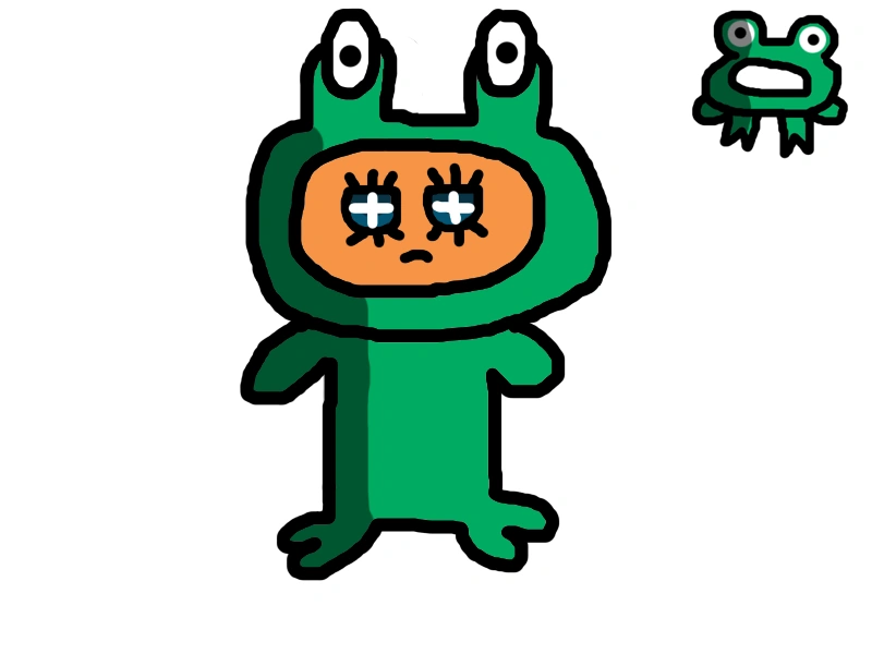 Drawing Memetchi with Super Mario forms [Frog Memetchi] (Day 5) | Fandom