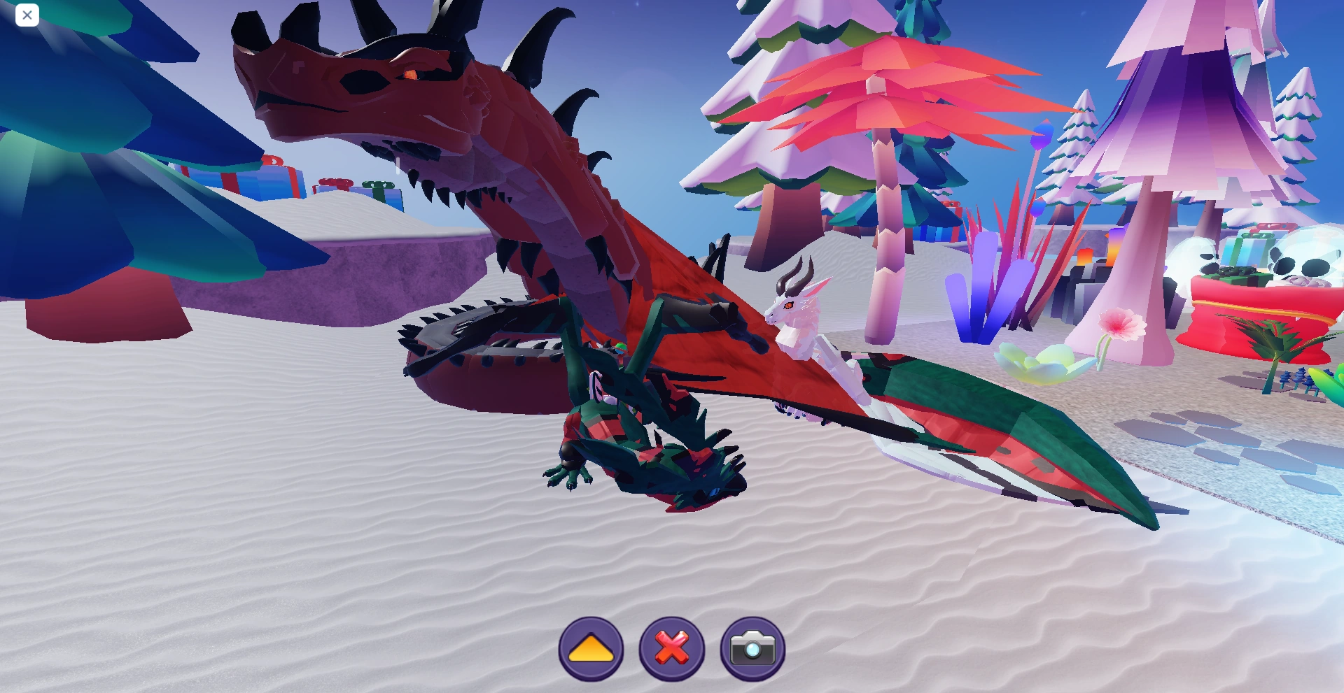 I am emassing a collection of default dragons and i kind of love it ...