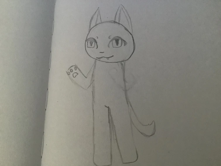 Woo cat-themed cookie wip (White Cat Cookie) | Fandom