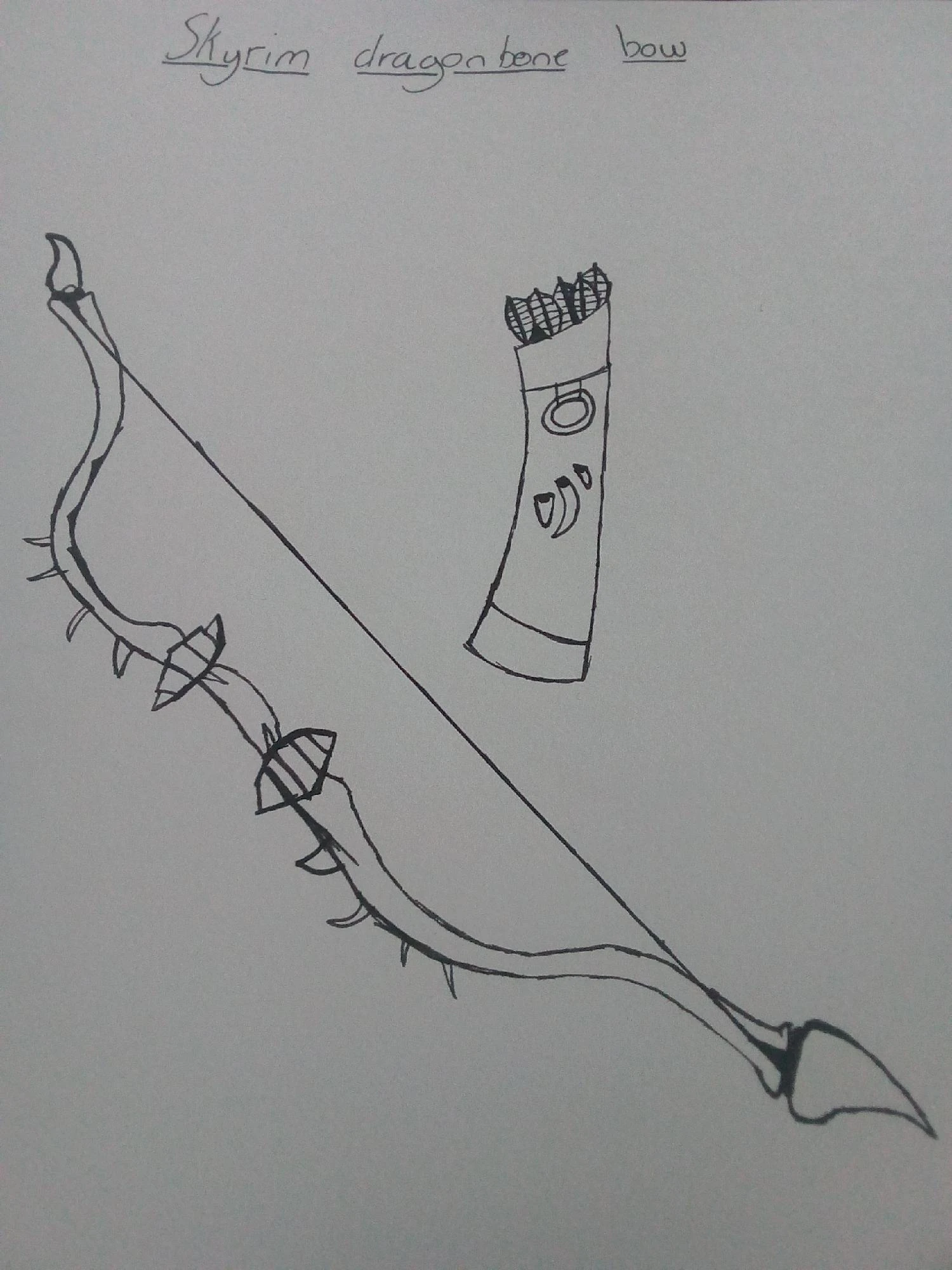 DragonBone bow and arrows | Fandom