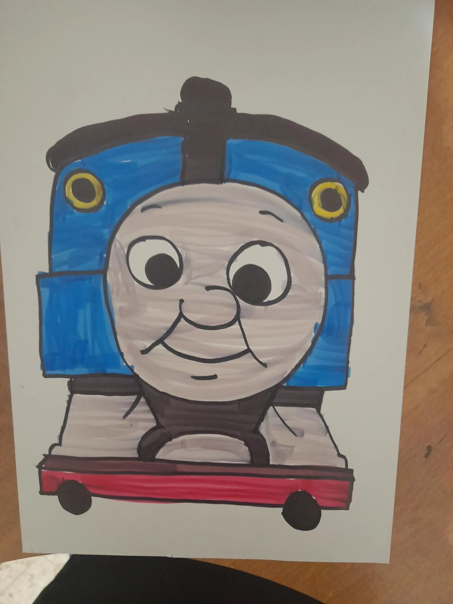 My cartoon illustration of Thomas | Fandom