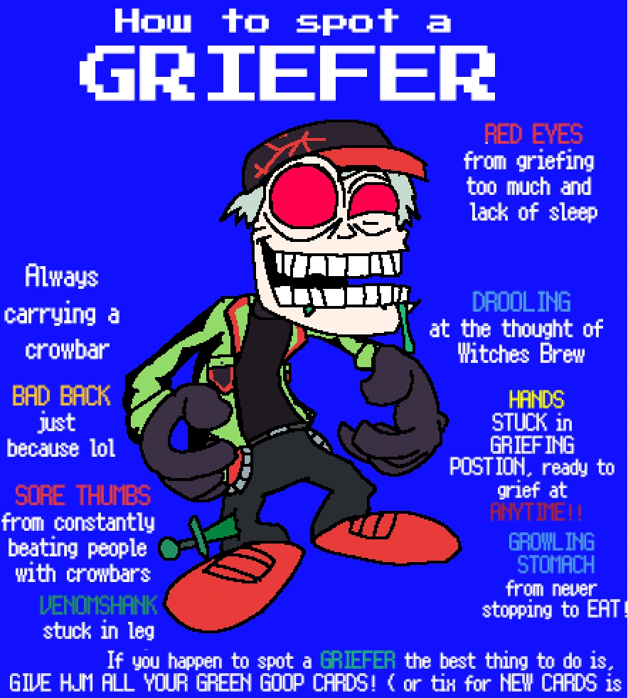 How to spot a Griefer | Fandom