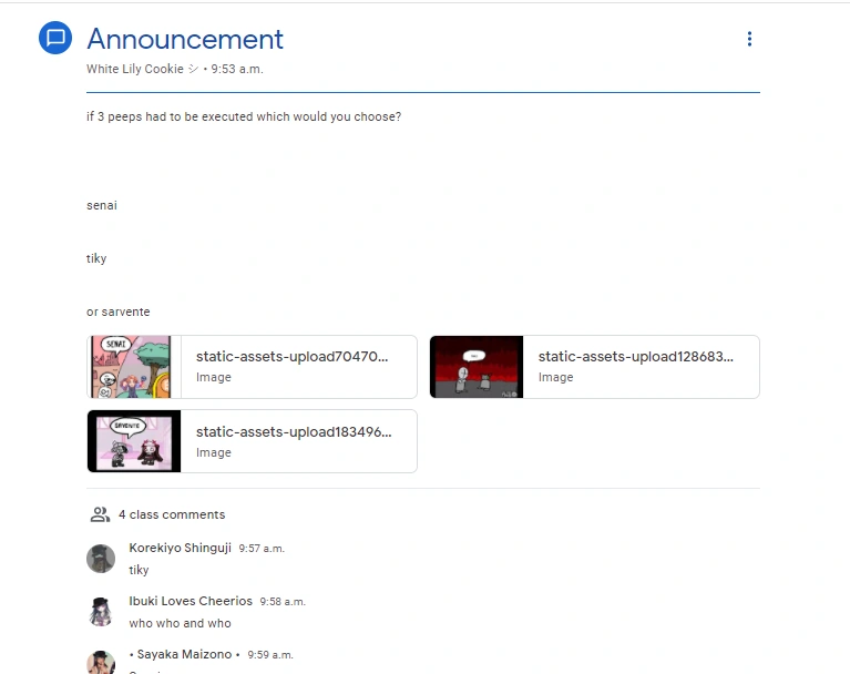 so who gets executed? | Fandom